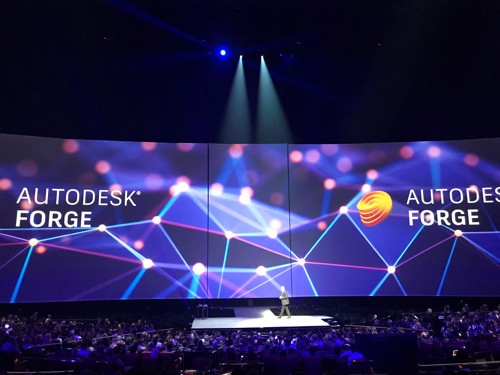 Cadac Modules mainstage at Autodesk One Team Conference in LV